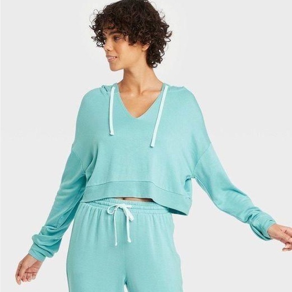 Colsie | Tops | Colsie Cropped Lounge Hoodie | Poshmark